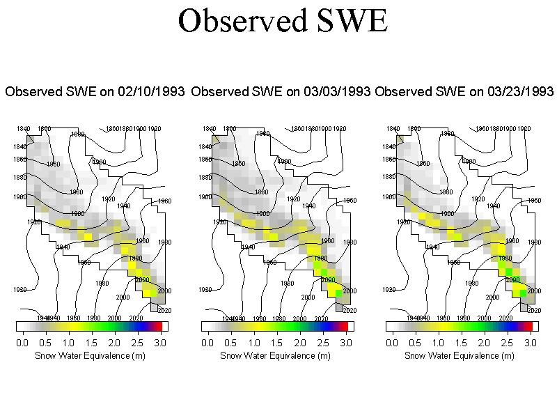Observed SWE